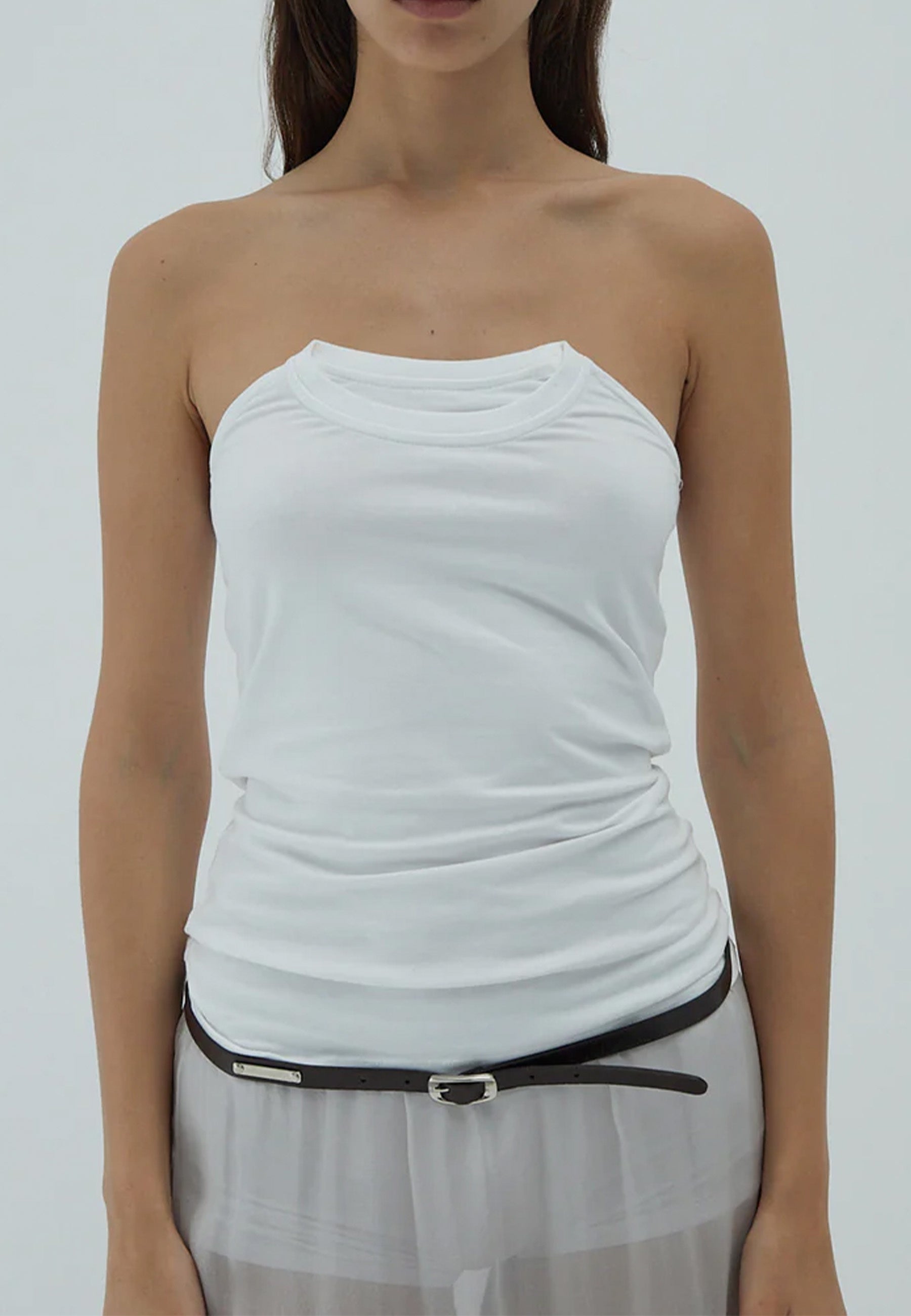 Paloma Wool | Buy Folded Crew Top - White online | Good As Gold, NZ