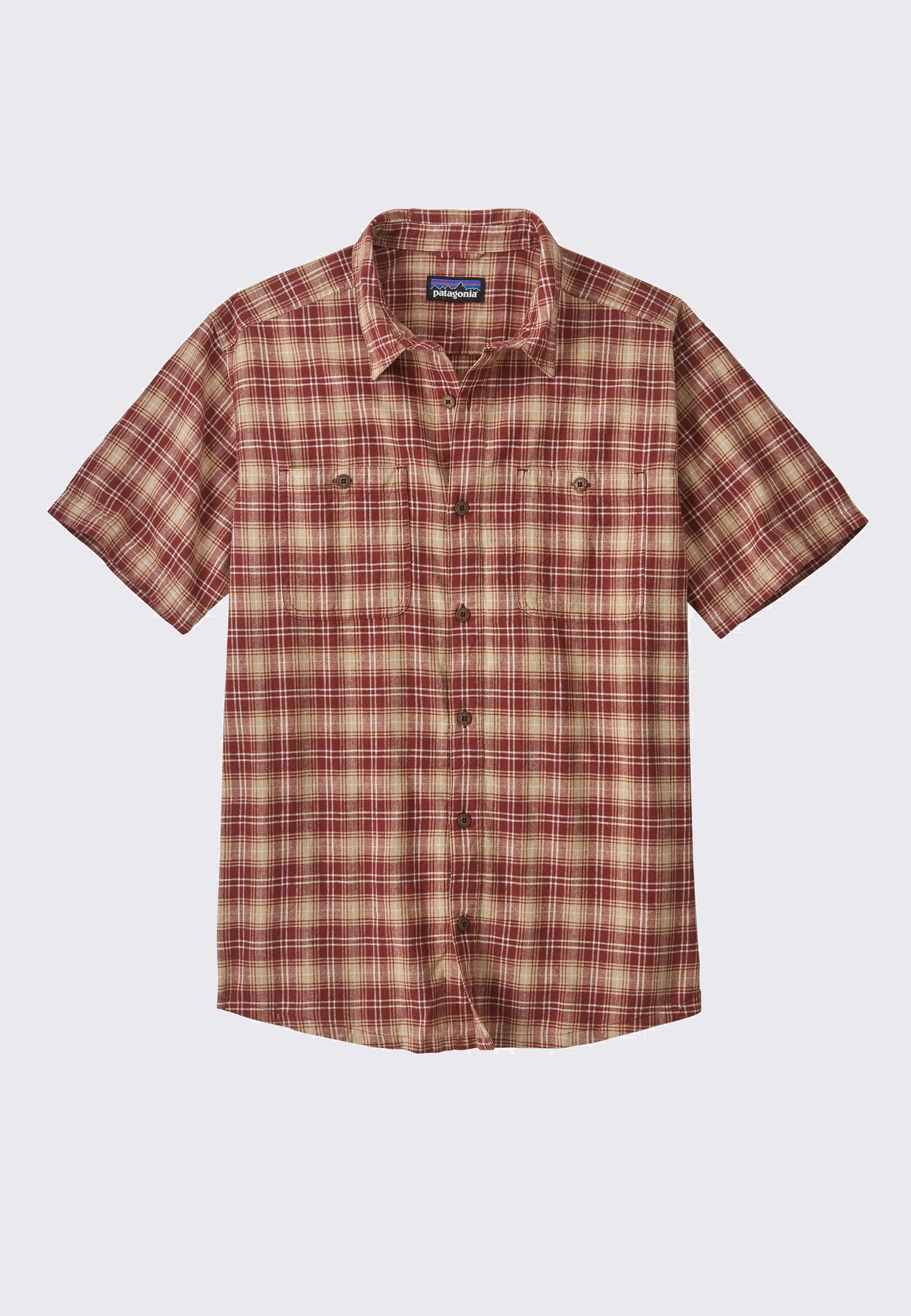 Patagonia | Buy Back Step Shirt - Mangrove Red online | Good As Gold, NZ