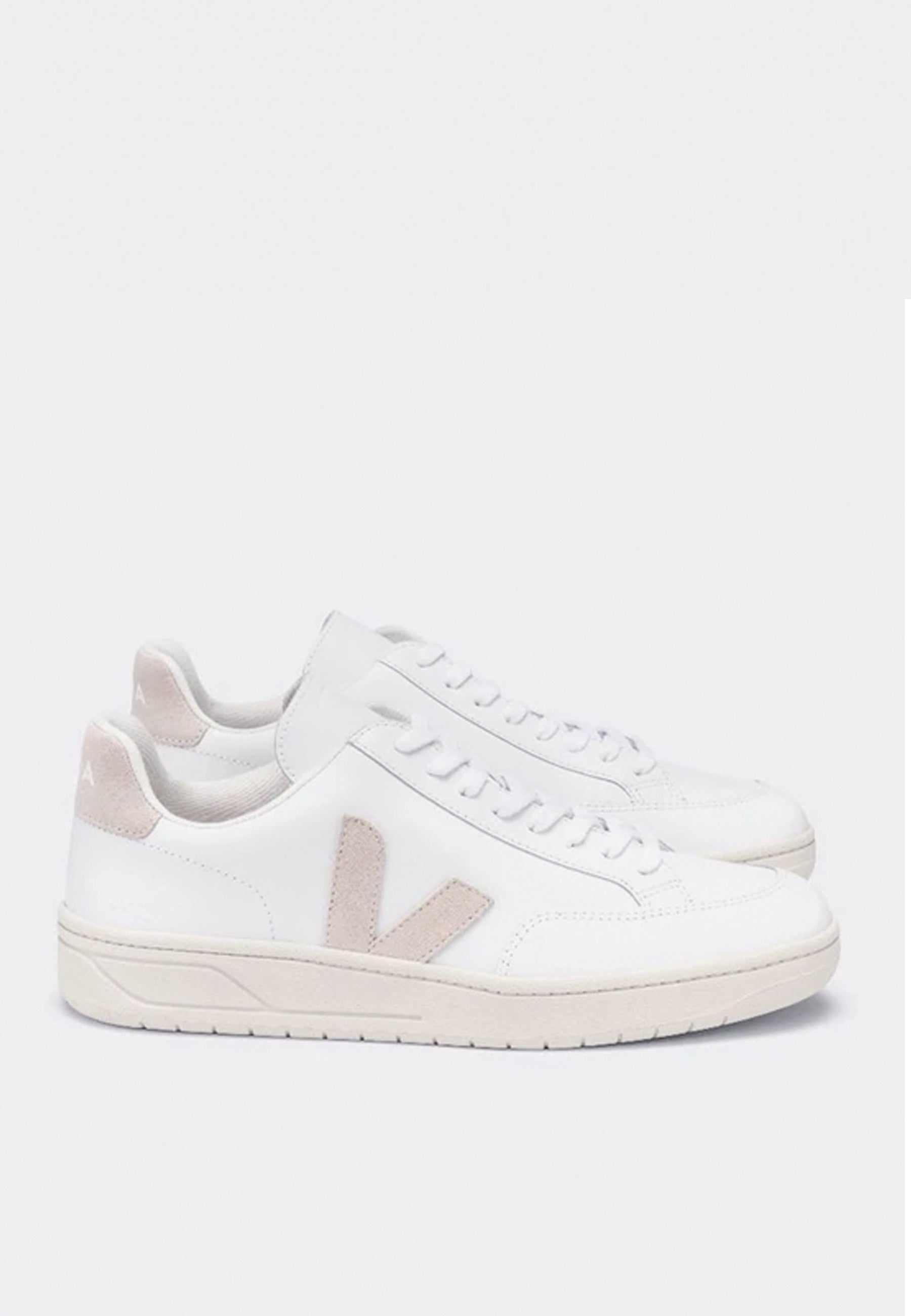 Veja | Buy V12 Leather - extra white/sable online | Good As Gold, NZ