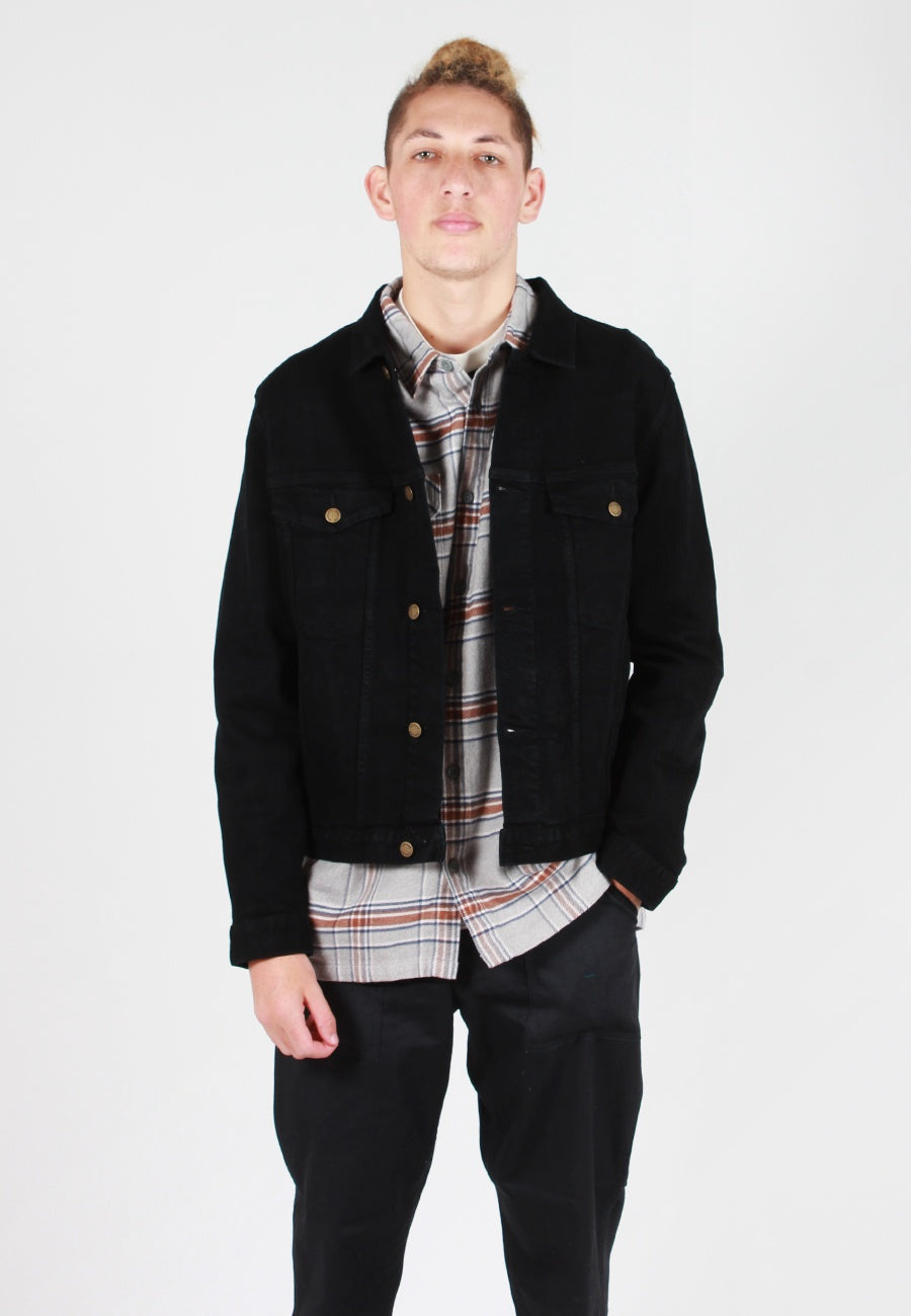 Rollas Denim Jacket - brut black – Good As Gold