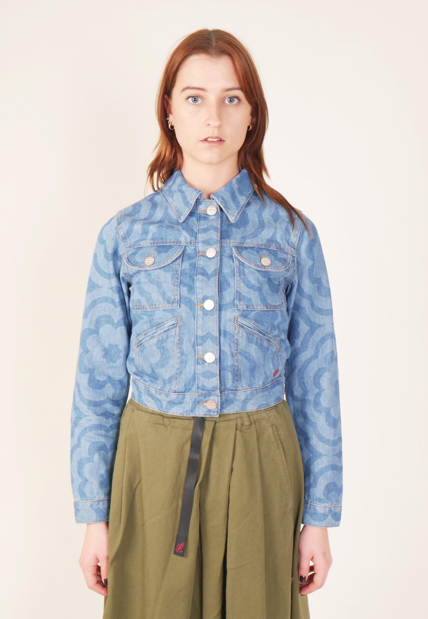 Damson Madder | Buy Bronte Jacket - Laser Flower Blue online | Good As ...