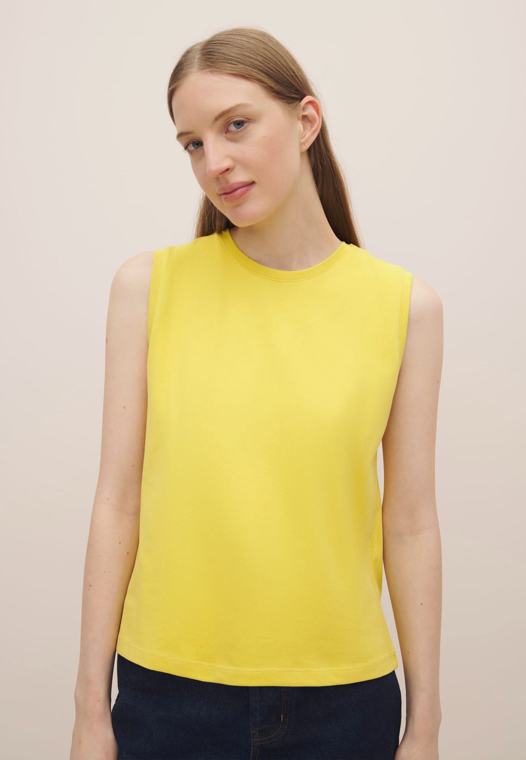 Kowtow | Buy Heavy Singlet Top - Daffodil online | Good As Gold, NZ