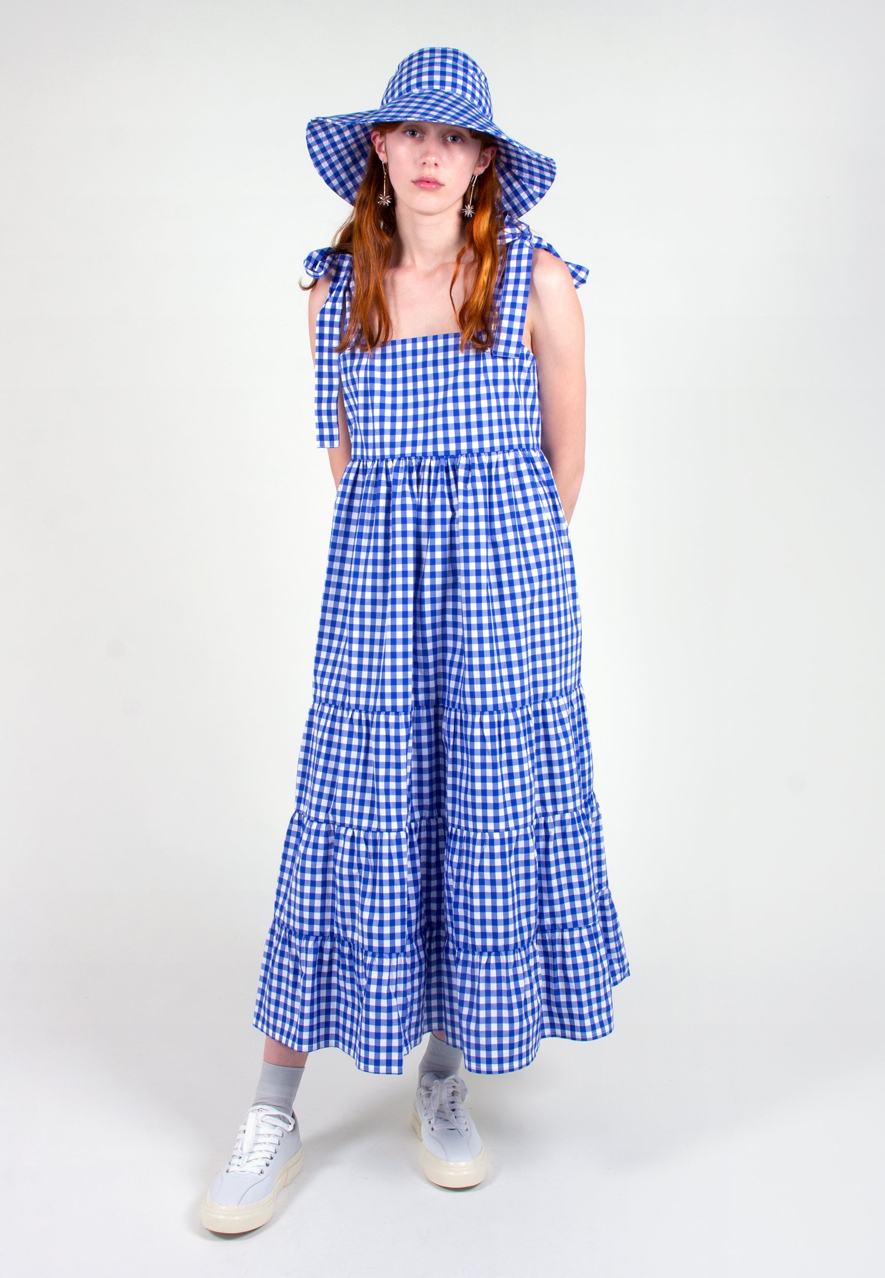 Slowlane | Buy Brooke Dress - blue gingham online | Good As Gold, NZ